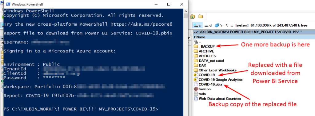 Powershell Script To Download Power Bi Report From Power Bi Service Power Of Business Intelligence